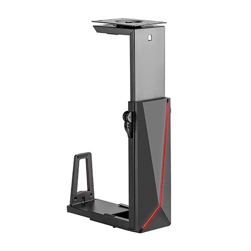 RGB Deluxe Under Desk Gaming CPU Mount ATX PC Case Holder Bracket ...
