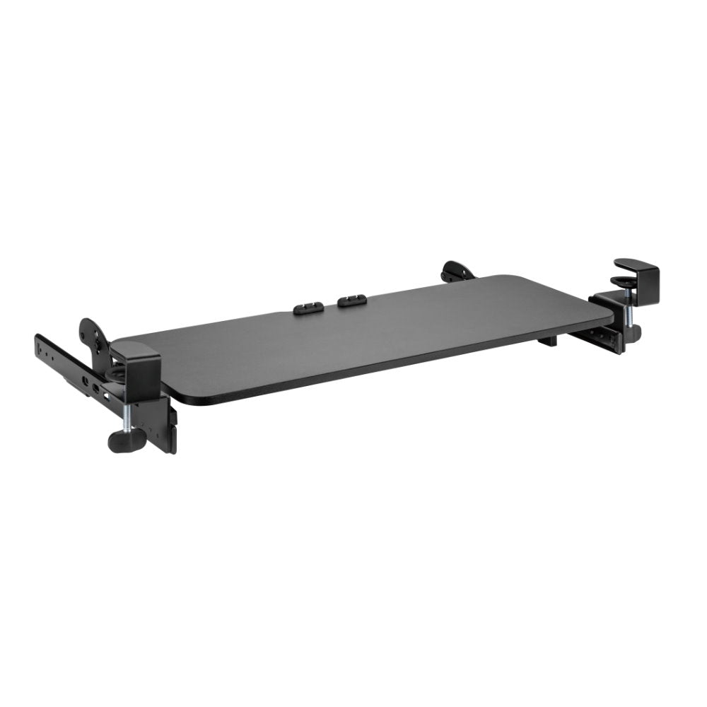 Under Desk Height Adjustable Clamp on Keyboard Tray – Ergox Australia