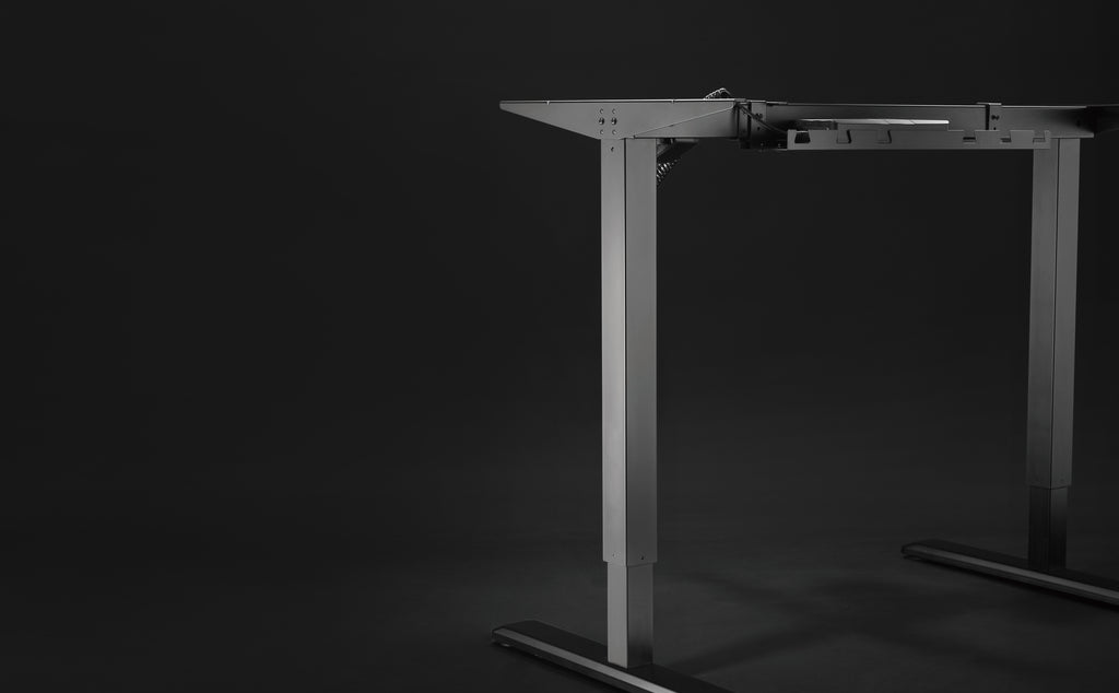 Standing Desk Sit Stand Table Riser Height Adjustable Motorised Electr ...